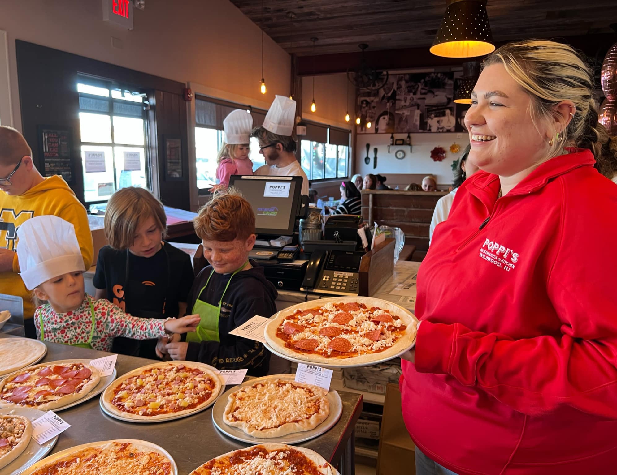 Kids Pizza Class - Poppi's brick oven pizza and kitchen